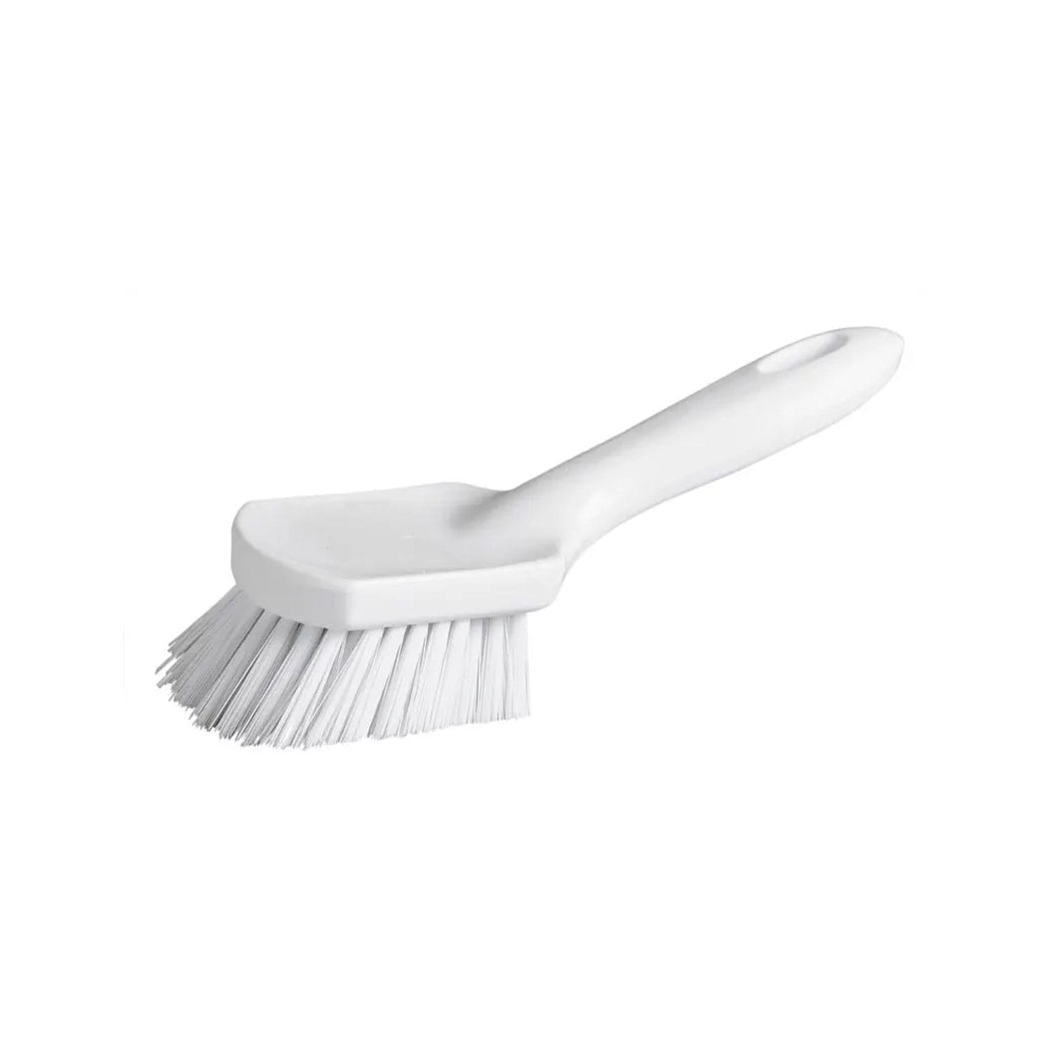 Short Handle Pot Brush 9" | Heavy-Duty Scrubbing Brush - ECOE STORE